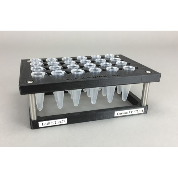 Magnetic Bead Separation Rack for 1.5 ml or 2 ml flip top ...