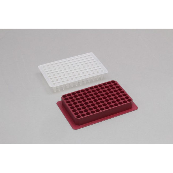 Aluminum Heat Block Insert for PCR Plates, Efficient Heat Transfer, for ...