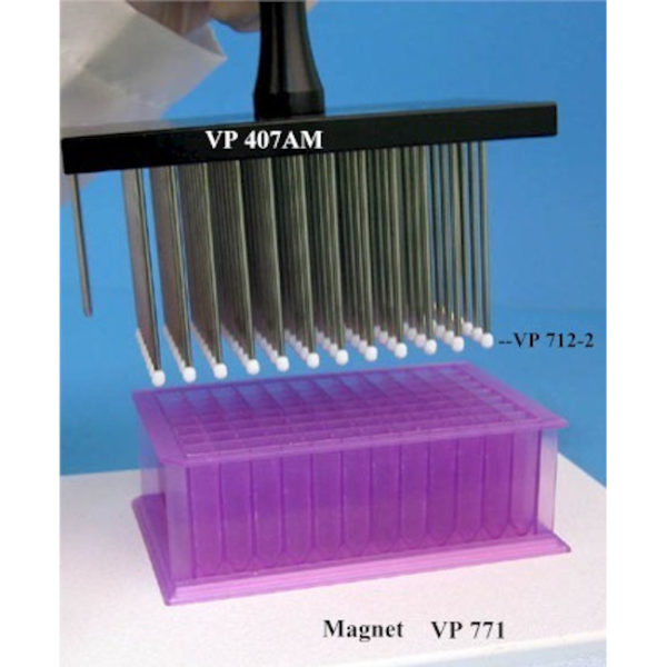 96 Magnetic Steel Pin Multi-Blot Replicator, on 9 mm centers, 2.36 mm ...